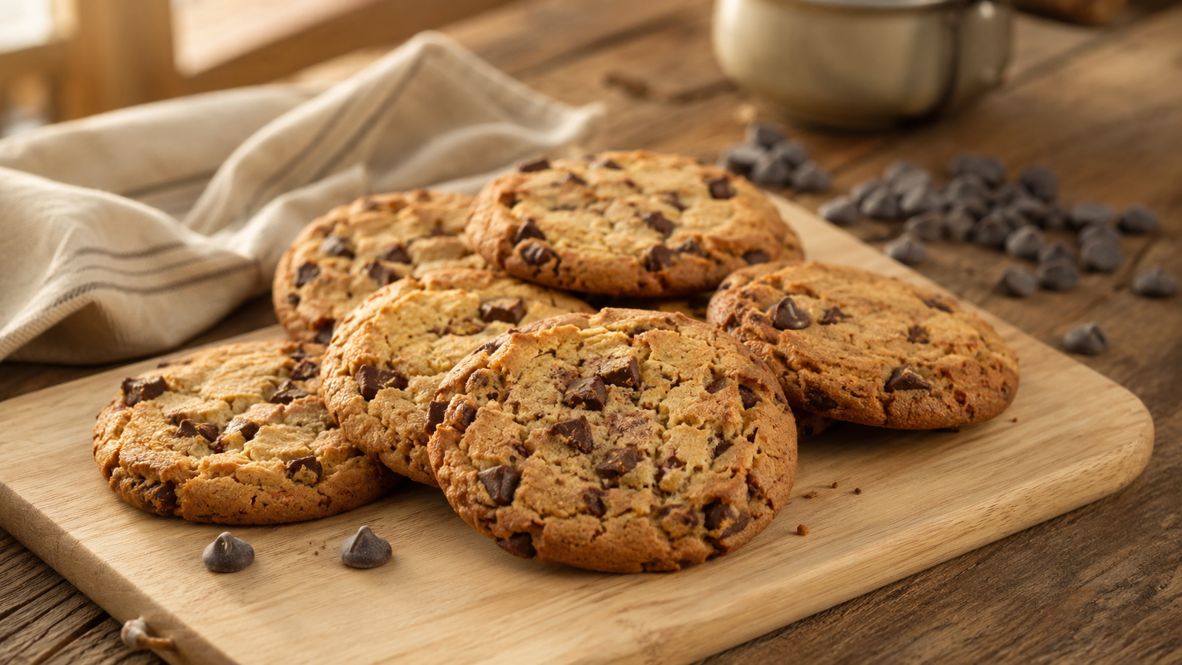Cookies aux pépites de chocolat : la recette facile enfants